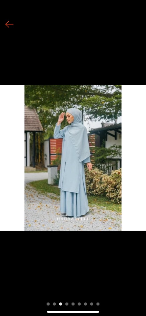 Set blouse labuh, Women's Fashion, Muslimah Fashion, Baju Kurung & sets ...