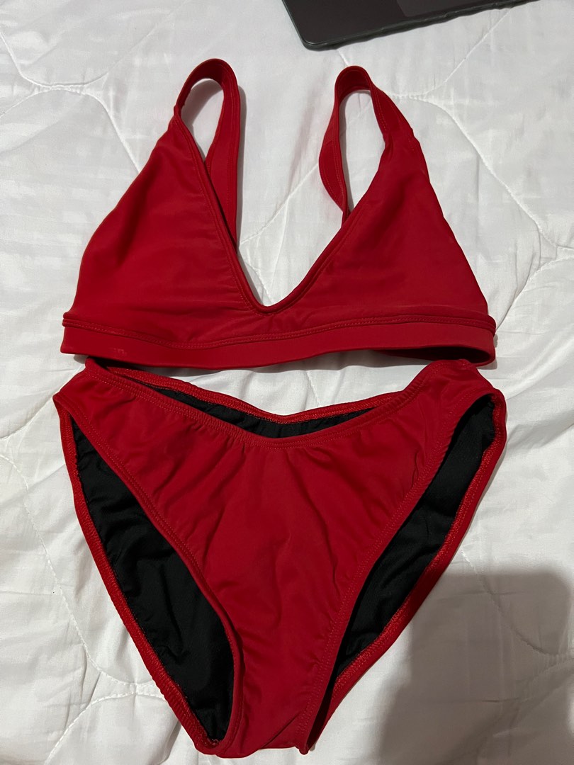 Sew Local Red Bikini, Women's Fashion, Swimwear, Bikinis & Swimsuits on ...
