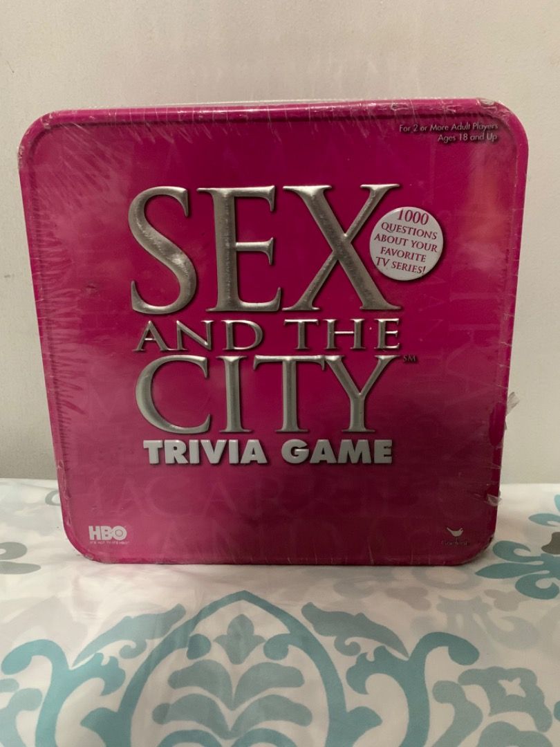 Sex And The City Trivia Game Hobbies And Toys Toys And Games On Carousell