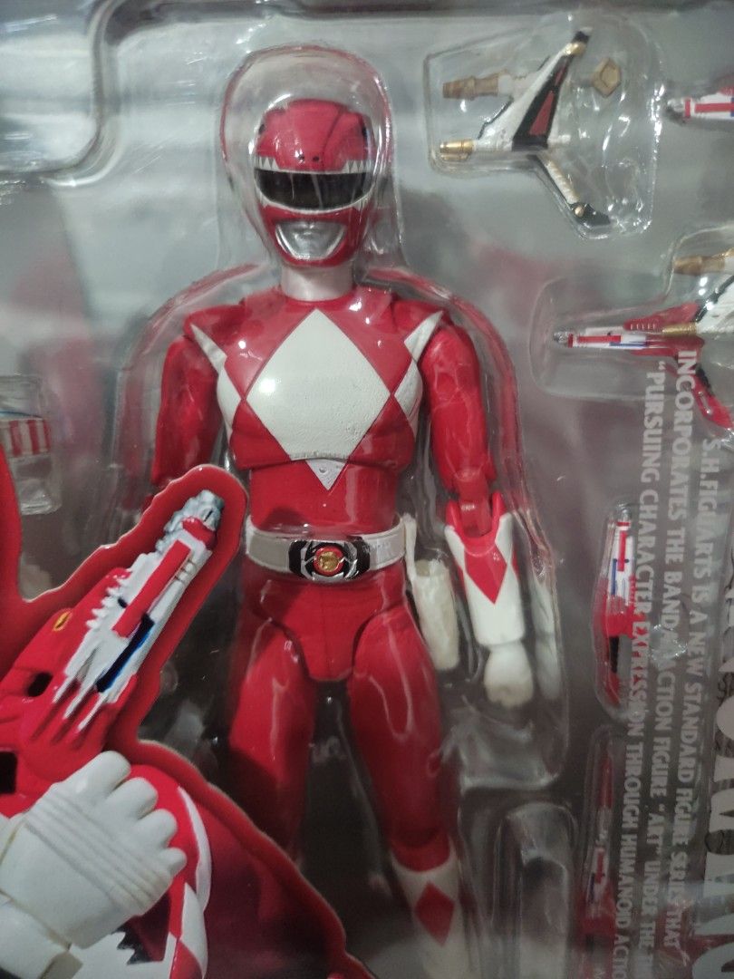 SHF TYRANNORANGER RED RANGER, Hobbies & Toys, Toys & Games on Carousell