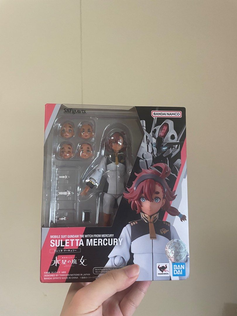 SHFiguarts Suletta Mercury Gundam Aerial, Hobbies & Toys, Toys & Games ...