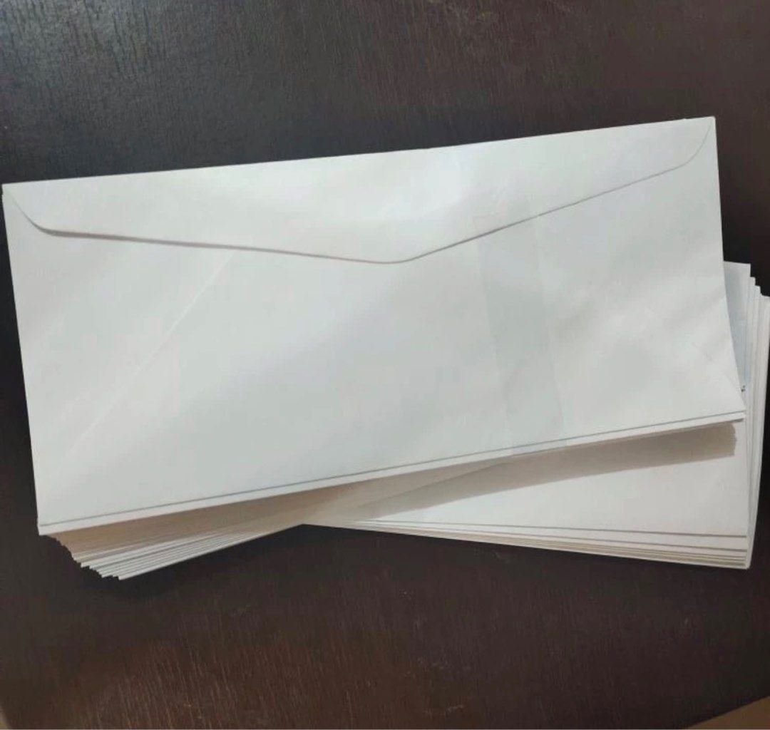 Short and Long White Envelope, Hobbies & Toys, Stationary & Craft ...