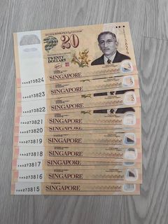 Singapore Notes, Hobbies & Toys, Memorabilia & Collectibles, Currency ...