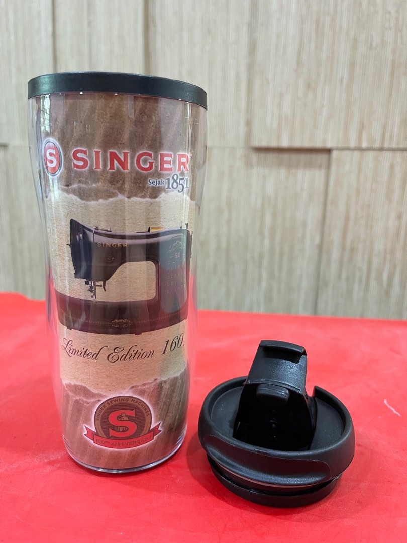 Singer limited edition water tumbler, Furniture & Home Living ...