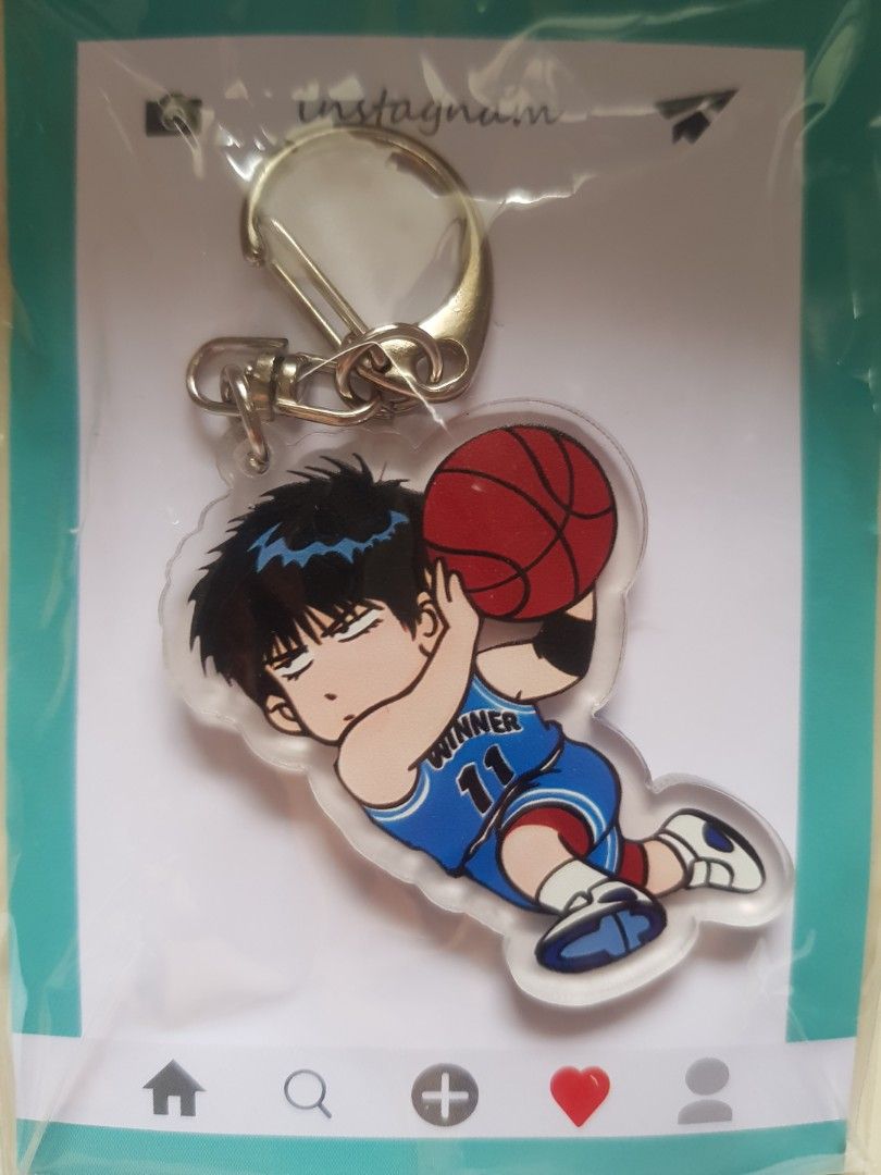 SLAM DUNK / CHAINSAW MAN KEYRING KEYCHAIN, Women's Fashion, Jewelry ...
