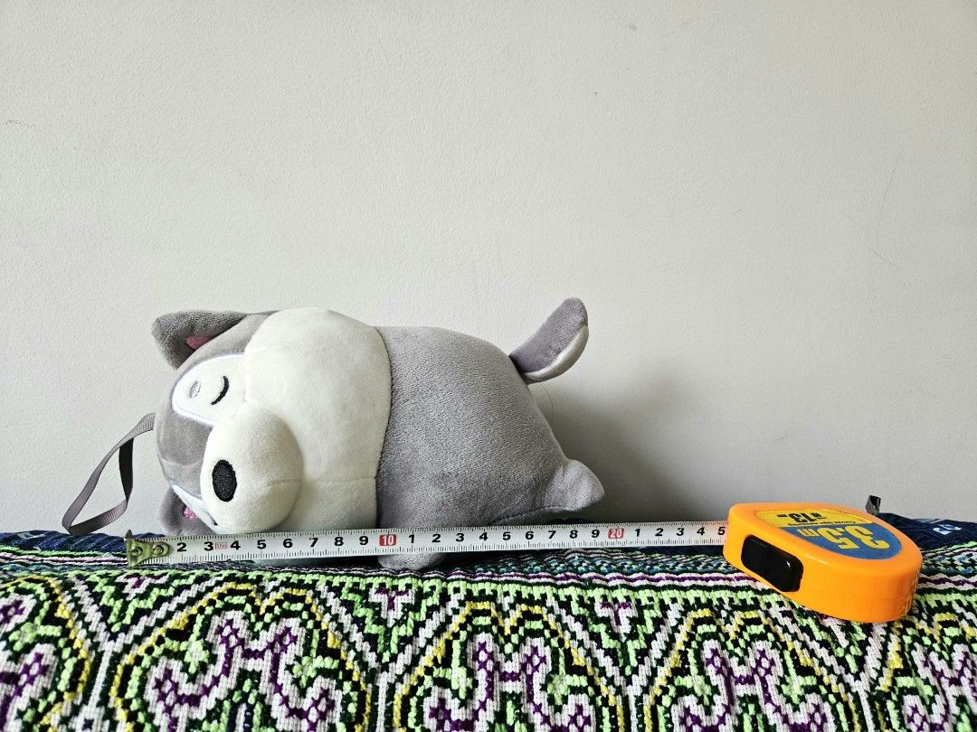 Soft wolf Plush Toy, Hobbies & Toys, Toys & Games on Carousell