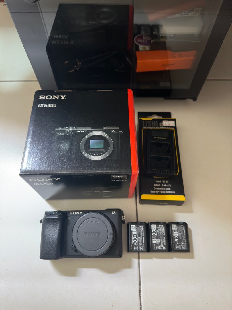SONY A6400 ILCE-6400 (camera body), Photography, Cameras on Carousell