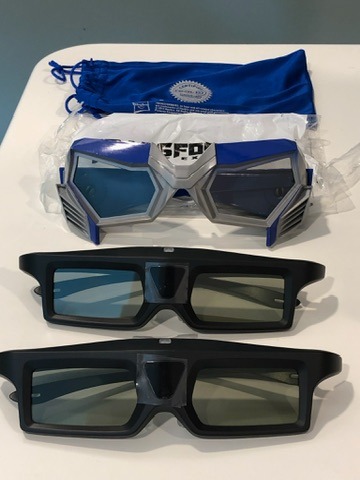 SONY HASBRO IMAX Transformers Home Theater 3D Glasses (5 pairs), TV ...
