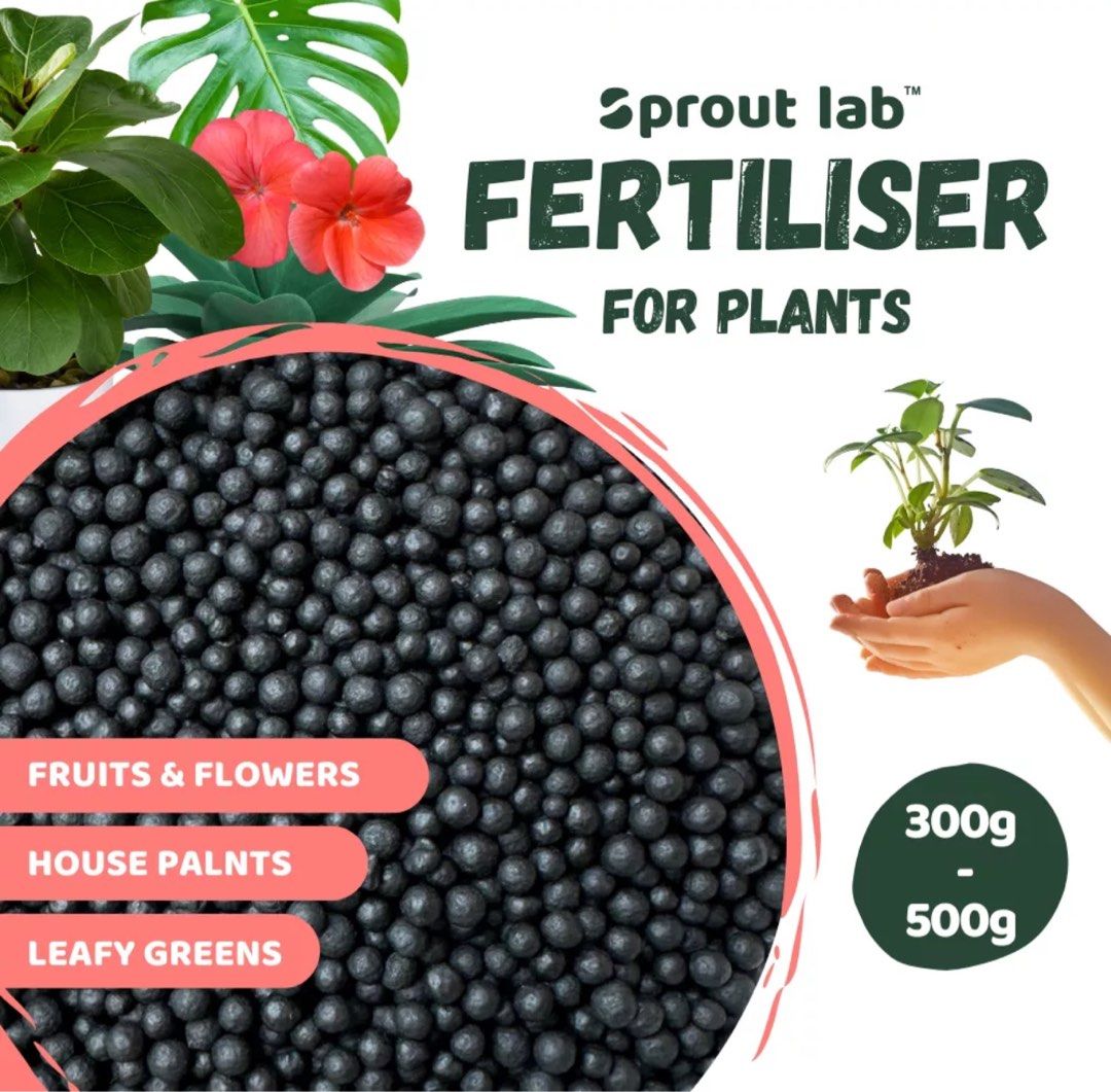 Sproutlab Slow release fertilizer for aroids 8:8:8 +10% humic acid ...