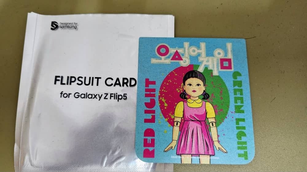 Squid game Flipsuit Card for Galaxy Z Flip5 Flipsuit Case, Mobile ...