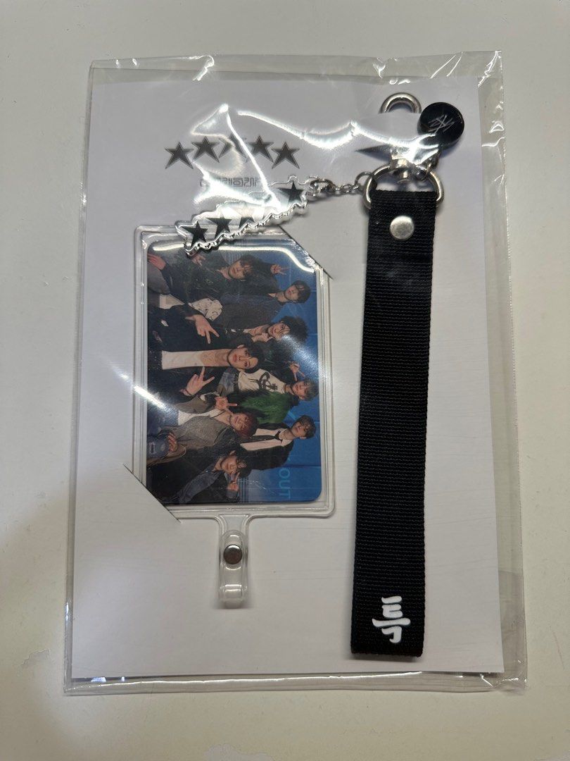 Stray Kids Popup Store Photocard Holder Phone Tab, Hobbies & Toys ...