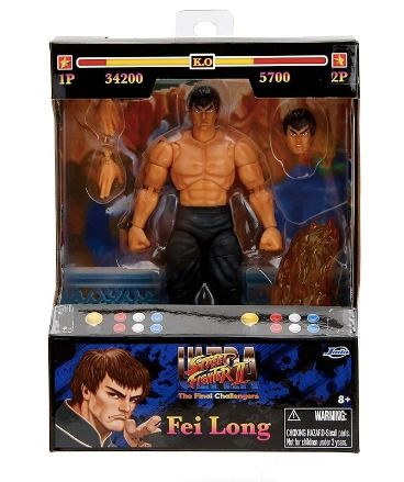 Street Fighter - Fei Long Figure, Hobbies & Toys, Toys & Games on Carousell