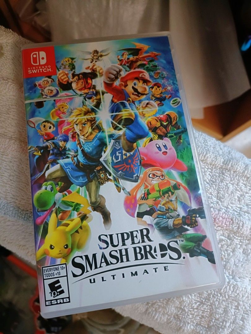 Super Smash Bros Ultimate Nintendo switch SSBU, Video Gaming, Video ...