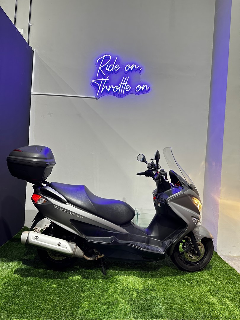 Suzuki Burgman 200 ABS, Motorcycles, Motorcycles for Sale, Class 2B on ...