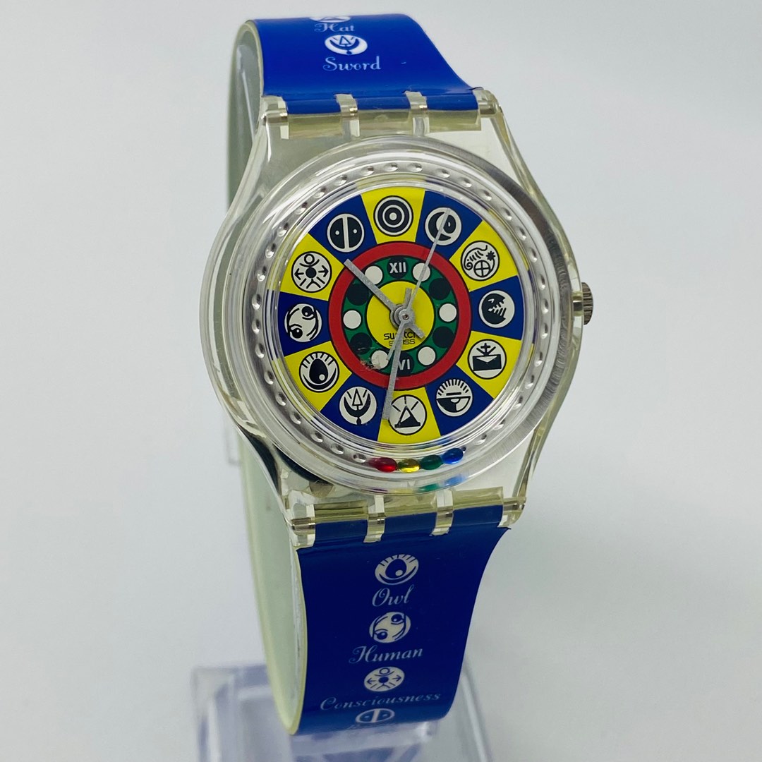 Swatch GZ 151 Roulette Dial Swiss Made, Barang Mewah, Jam Tangan di ...
