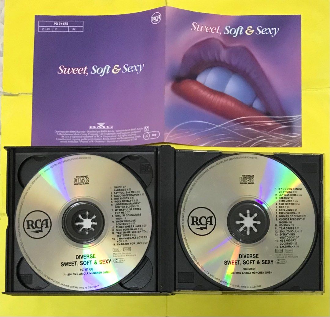 SWEET,SOFT & SEXY 2CDS, Hobbies & Toys, Music & Media, CDs & DVDs on ...