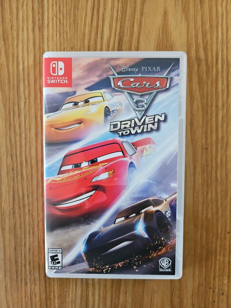 Switch Cars 3 Driven to Win, 電子遊戲, 電子遊戲, Nintendo 任天堂 - Carousell