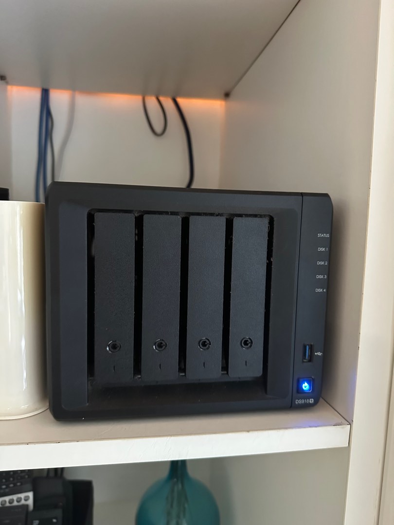Synology DS918+ NAS Storage, Computers & Tech, Office & Business ...