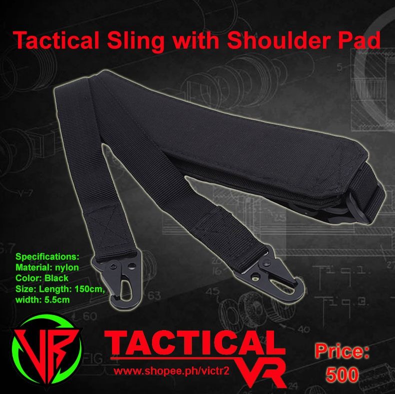 Tactical Sling for A G with Shoulder Pad Eskopeta Estrella Parco ...