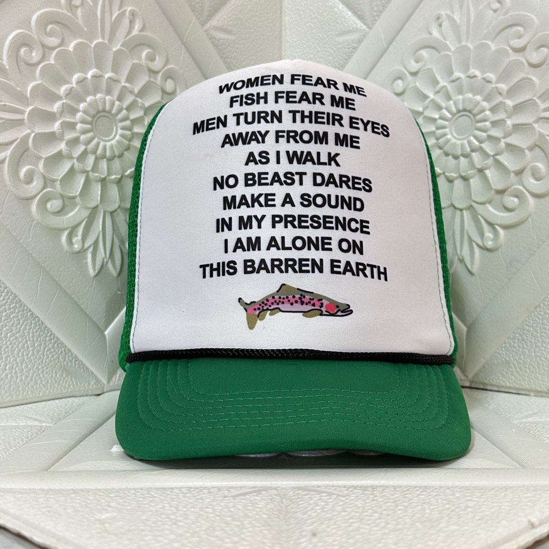 Tall profile trucker cap hat, Men's Fashion, Watches & Accessories, Cap ...