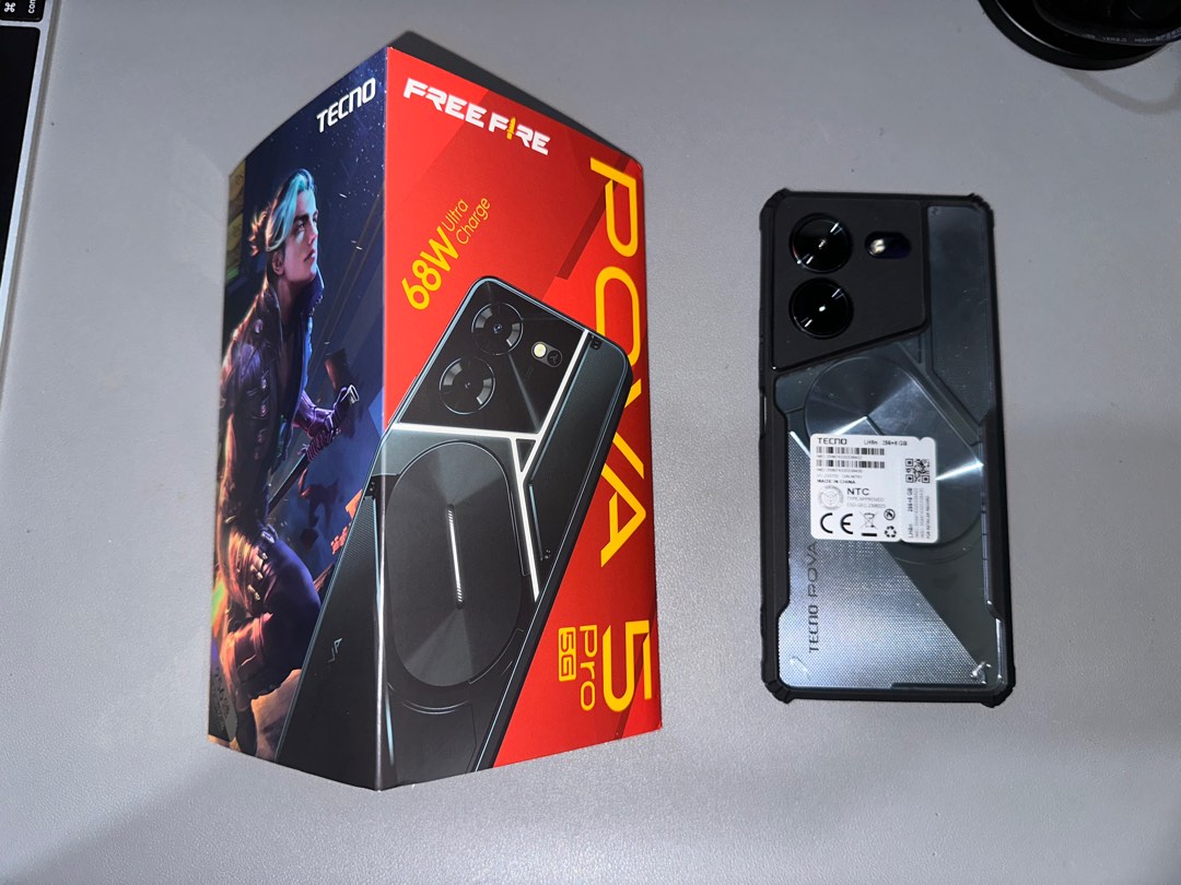 TECNO POVA 5 Pro 5G Android Smartphone, Mobile Phones & Gadgets, Mobile ...