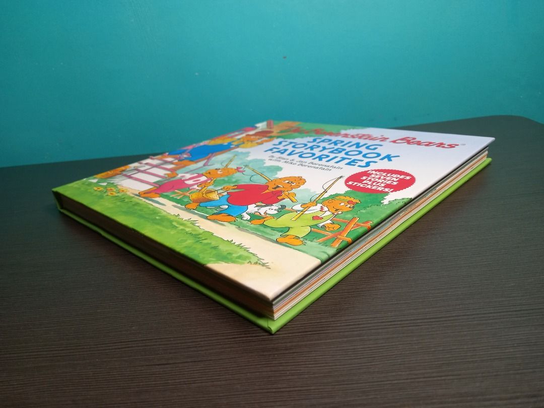 The Berenstain Bear Spring Storybook Favorites Big Book Hardbound ...