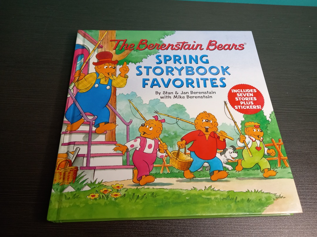 The Berenstain Bear Spring Storybook Favorites Big Book Hardbound ...