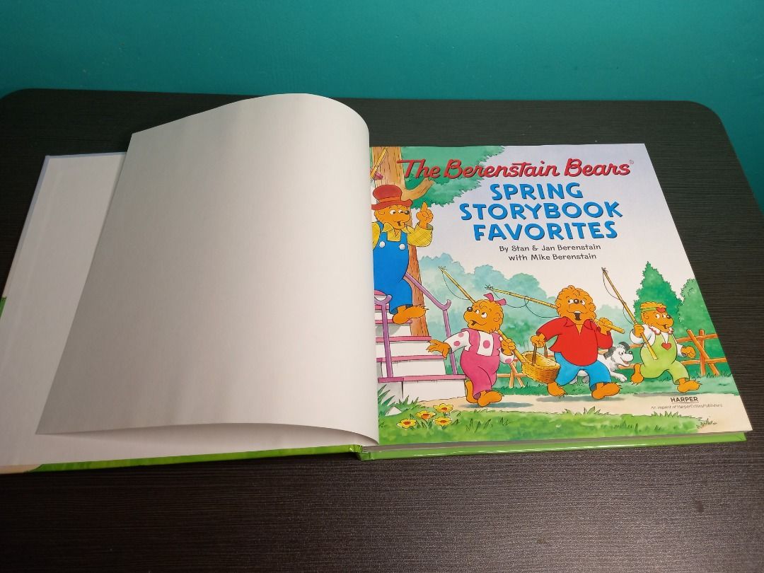 The Berenstain Bear Spring Storybook Favorites Big Book Hardbound ...
