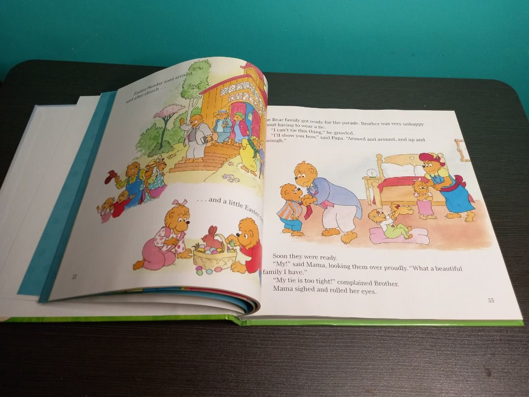 The Berenstain Bear Spring Storybook Favorites Big Book Hardbound ...