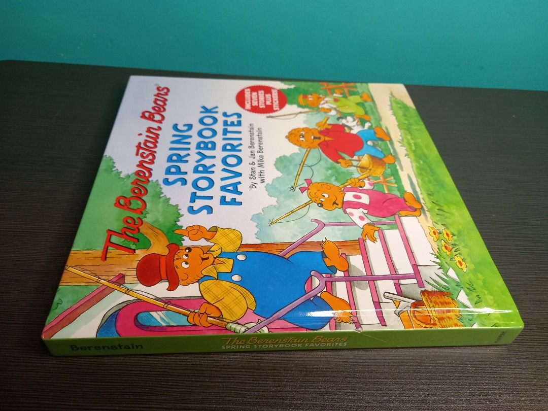 The Berenstain Bear Spring Storybook Favorites Big Book Hardbound ...