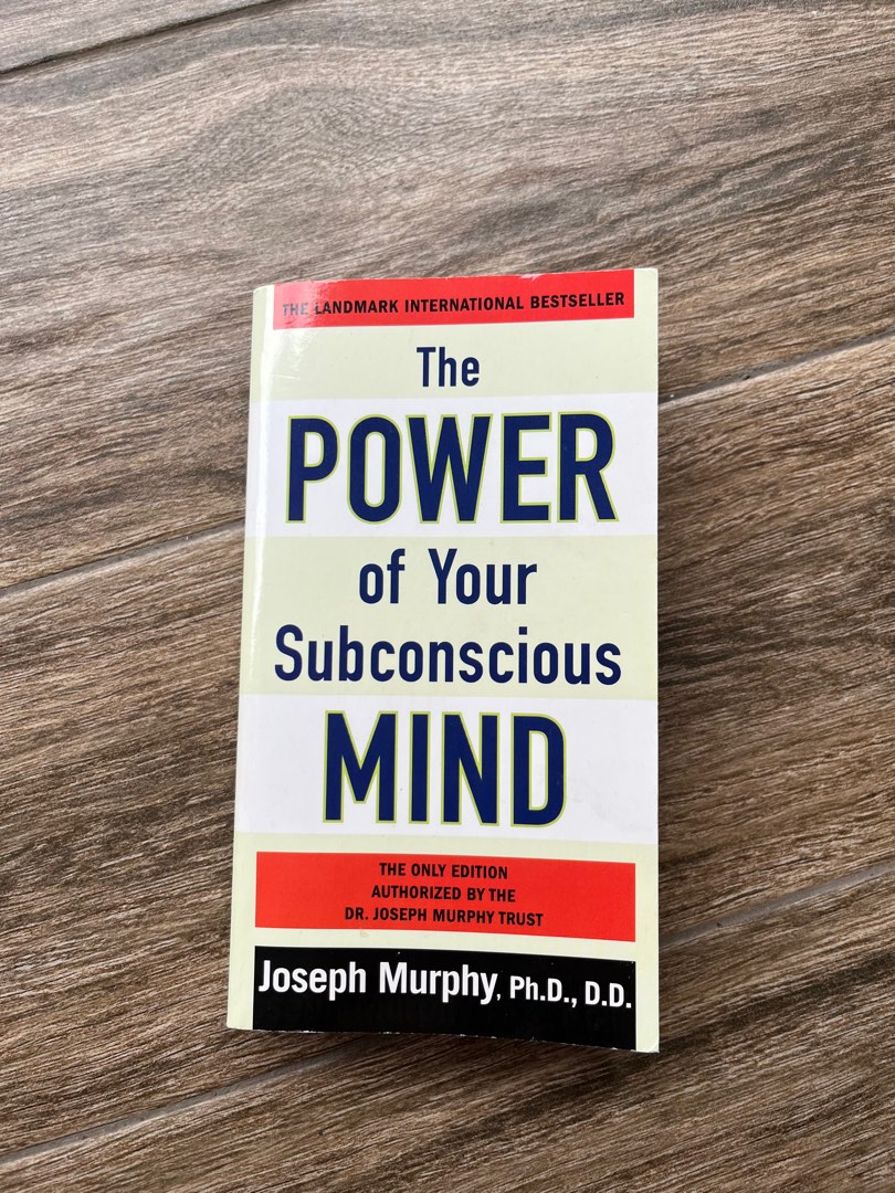 The Power Of Your Subconscious Mind Book, Hobbies & Toys, Books ...