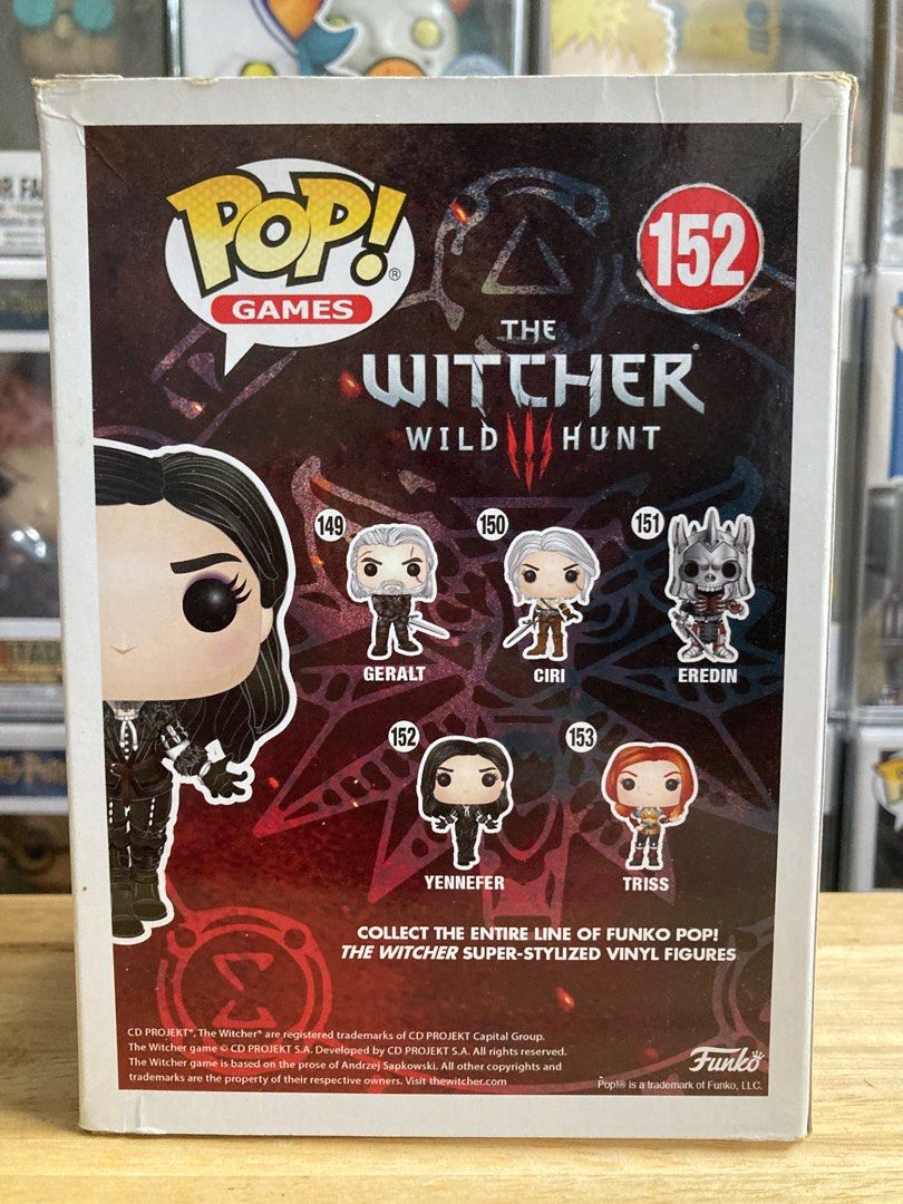 The Witcher 3 Wild Hunt Yennefer Funko Pop, Hobbies & Toys, Toys & Games on Carousell