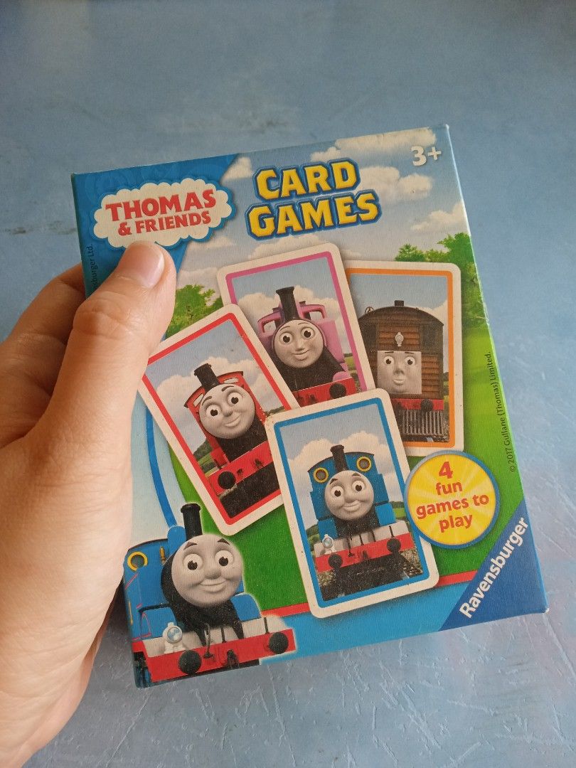 Thomas & Friends Card Games, Hobbies & Toys, Toys & Games on Carousell