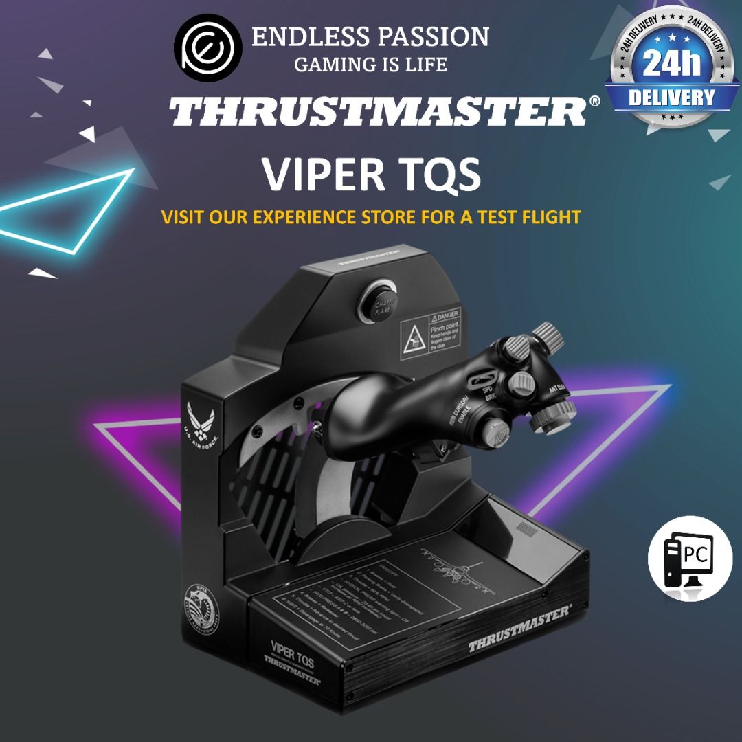 Thrustmaster Viper TQS Mission Pack, Video Gaming, Gaming Accessories ...