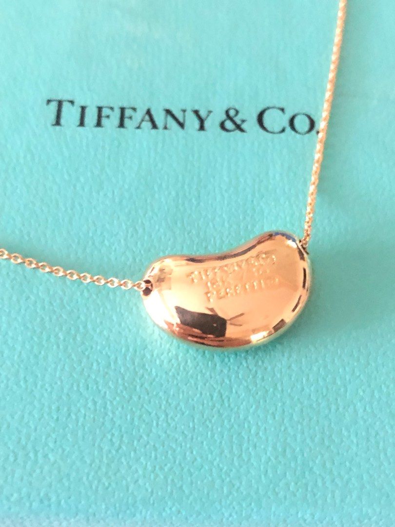 Tiffany & Co. Bean Necklace, Women's Fashion, Jewelry & Organizers ...