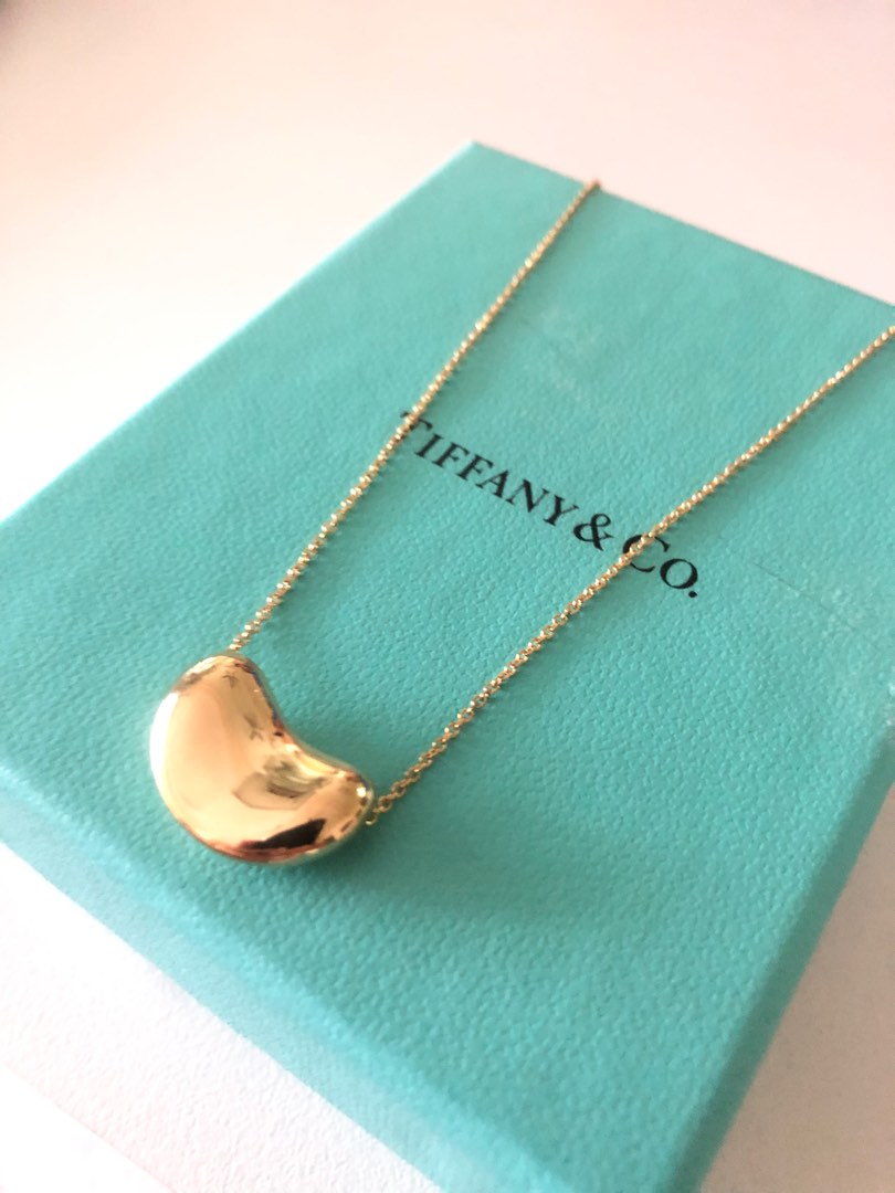 Tiffany & Co. Bean Necklace, Women's Fashion, Jewelry & Organizers ...