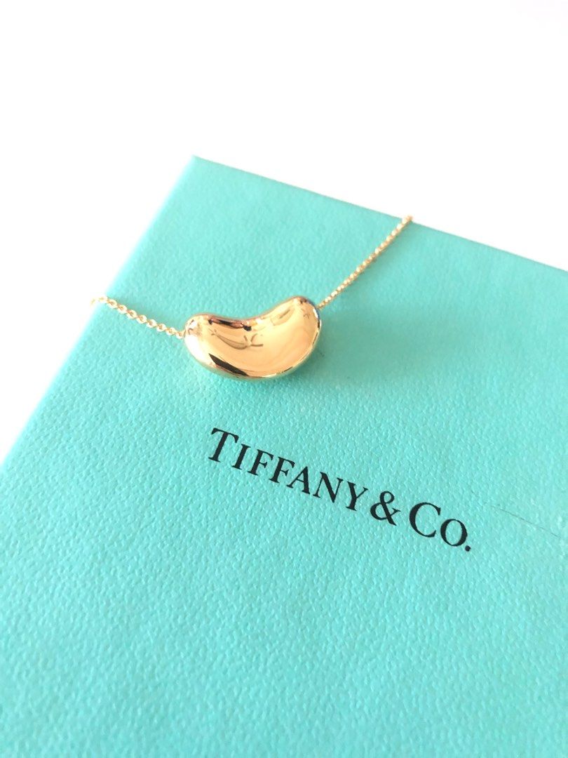 Tiffany & Co. Bean Necklace, Women's Fashion, Jewelry & Organizers ...