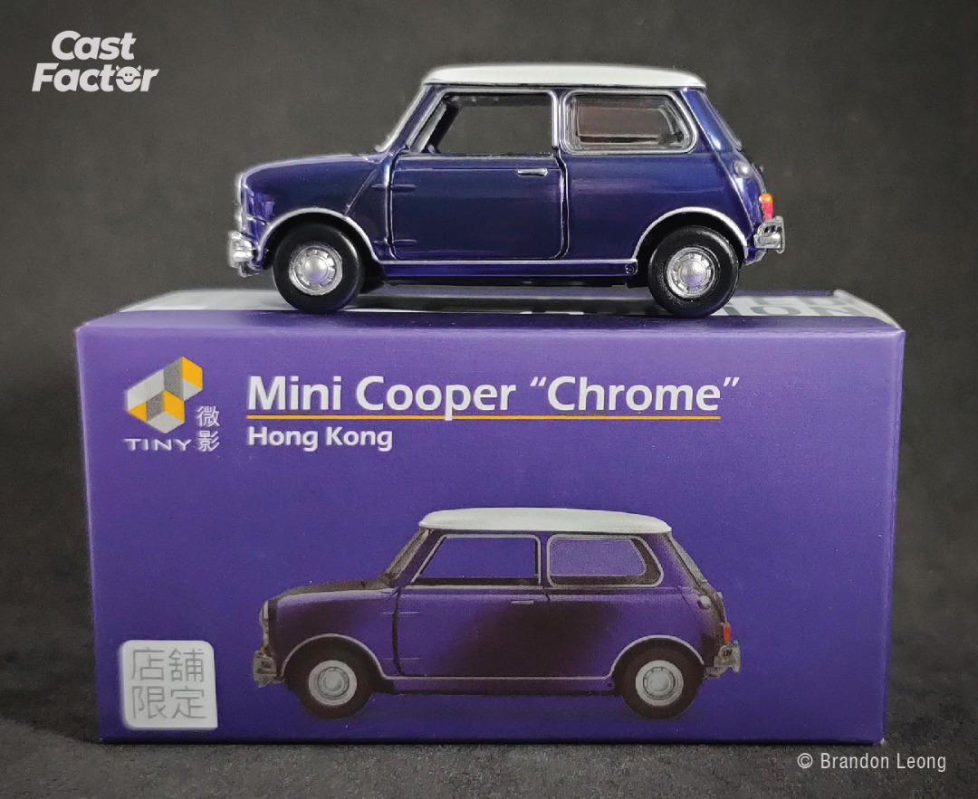 TINY 1:50 Mini Cooper Chrome Hong Kong (TINY Shop Exclusive), Hobbies ...