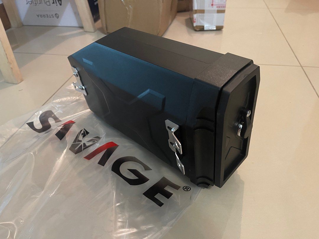 Tool box for side pannier rack, Motorcycles, Motorcycle Accessories on ...