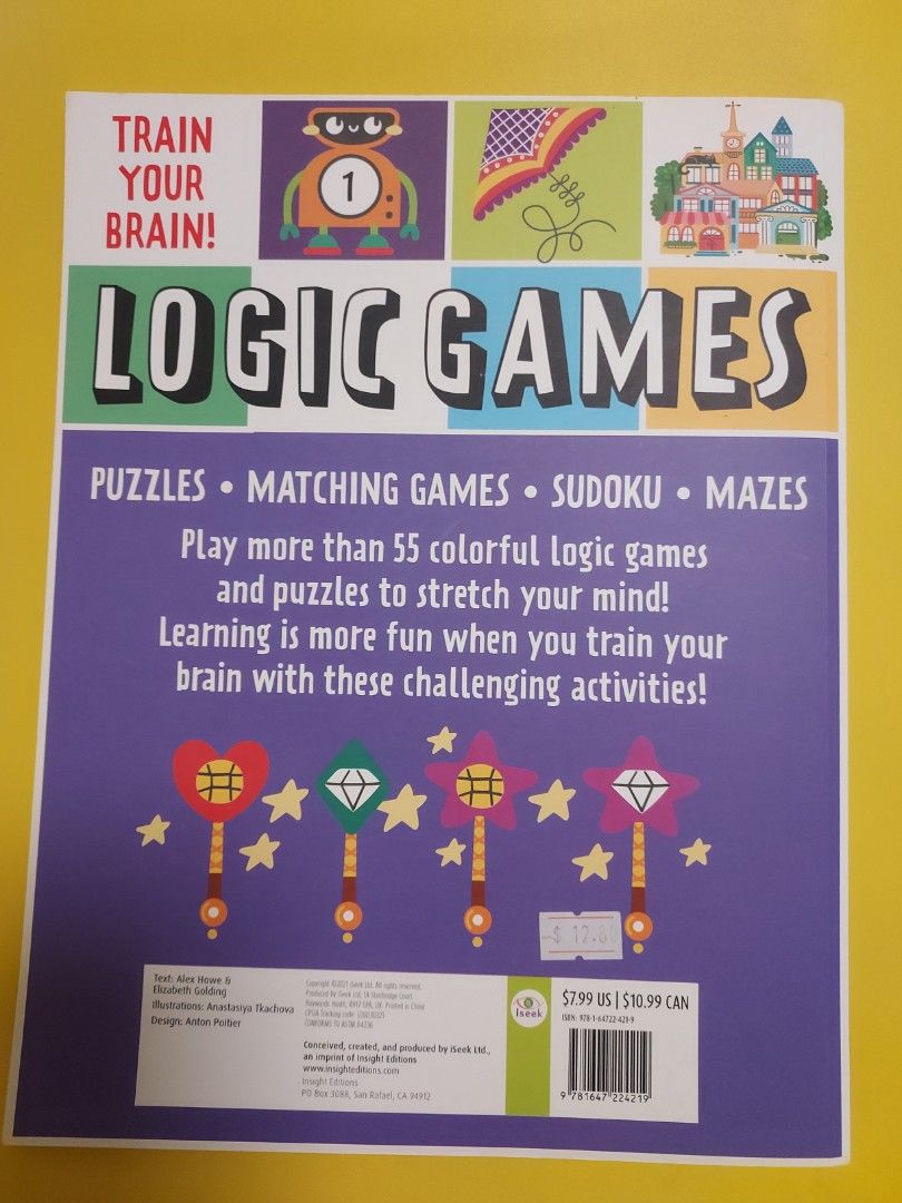 Train your Brain Logic Games, Hobbies & Toys, Books & Magazines ...