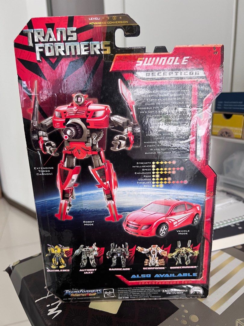 Transformer Swindle Decepticon, Hobbies & Toys, Toys & Games on Carousell