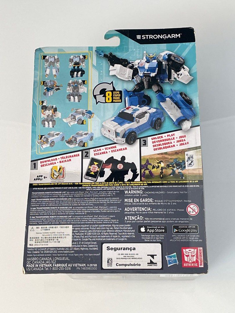 Transformers Strongarm Hasbro, Hobbies & Toys, Toys & Games on Carousell