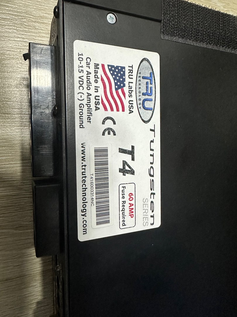 Tru Technology Tungsten T4 v2 Four Channel, 汽車配件, 電子配件 - Carousell