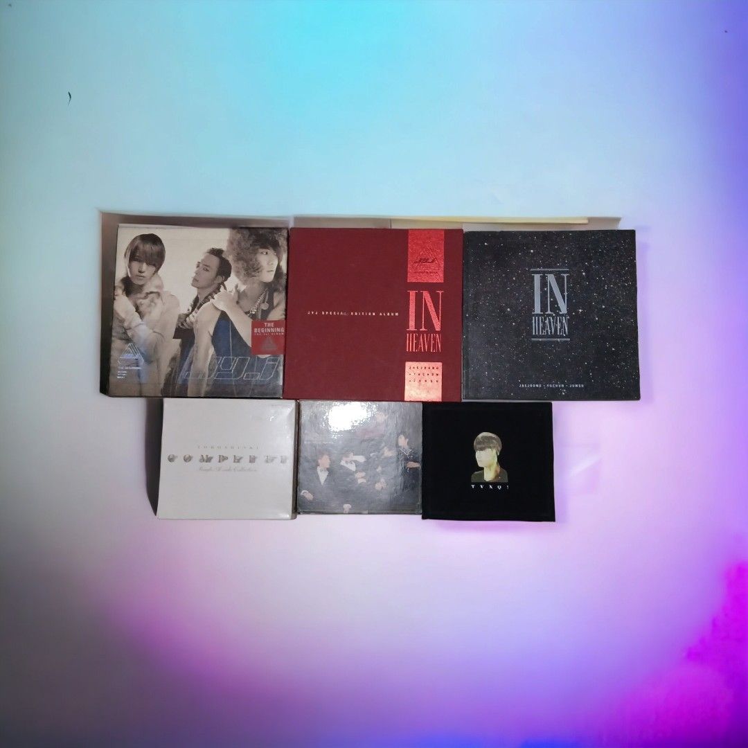 TVXQ/JYJ albums and photobook, Hobbies & Toys, Memorabilia & Collectibles, K-Wave on Carousell