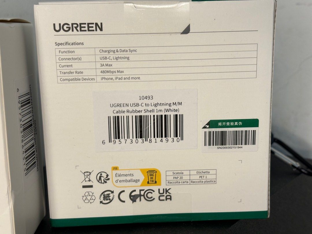 UGREEN Adabter + Cable, Mobile Phones & Gadgets, Mobile & Gadget ...