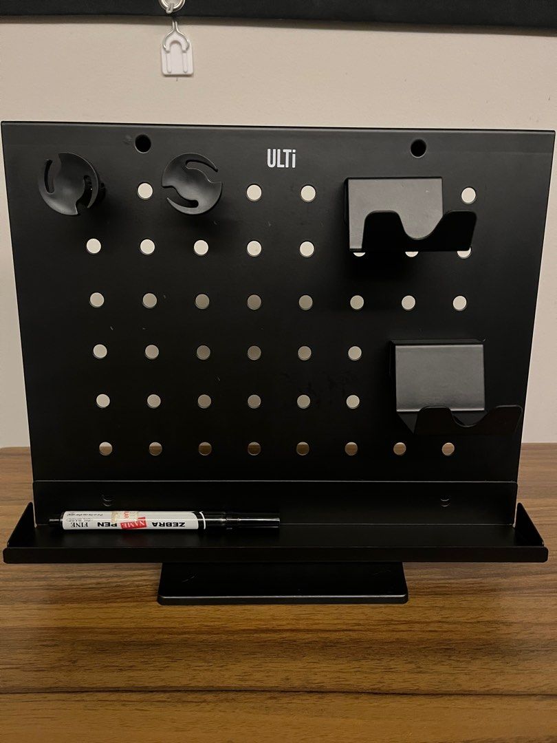 ULTi Aluminum Desk Organizer, Modular Pegboard., Furniture & Home ...