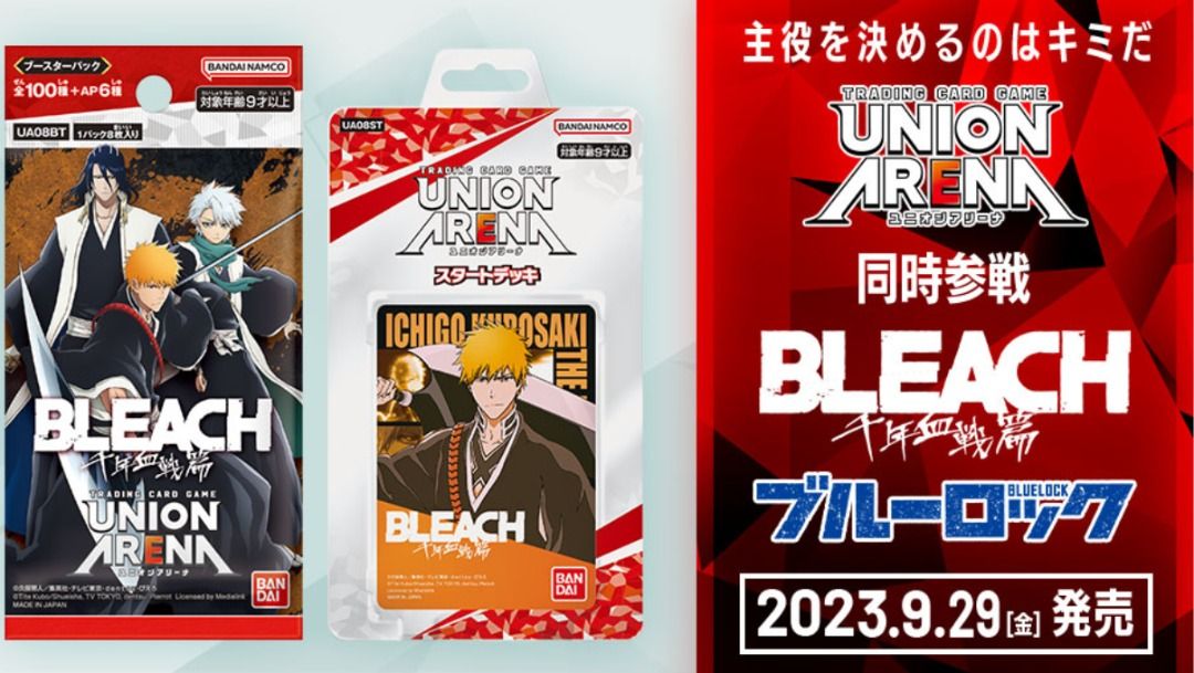 Union Arena TCG - Bleach Booster Box & Trial Decks, Hobbies & Toys ...