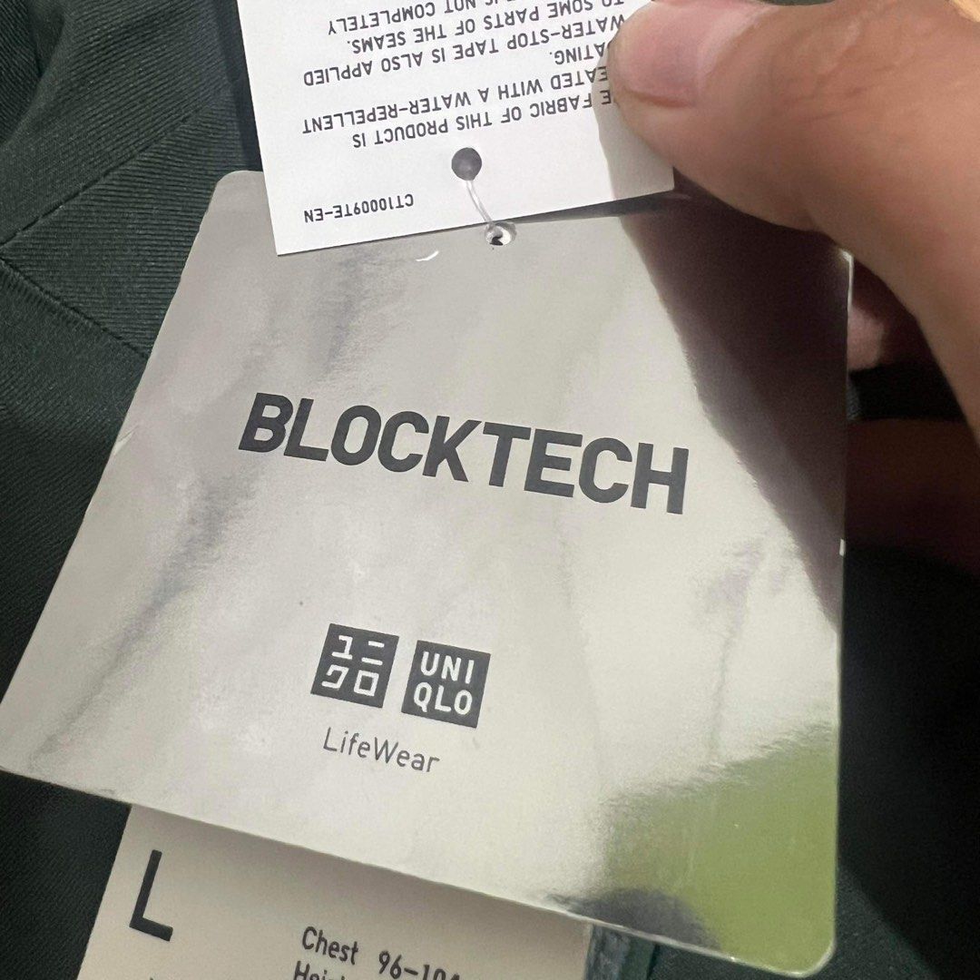 Uniqlo Blocktech Parka, Men's Fashion, Coats, Jackets and Outerwear on ...