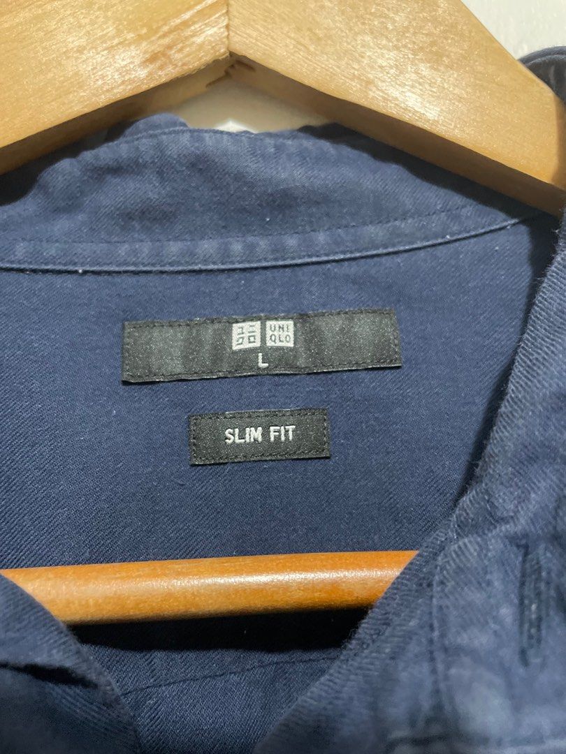 UNIQLO navy blue polo, Men's Fashion, Tops & Sets, Tshirts & Polo ...