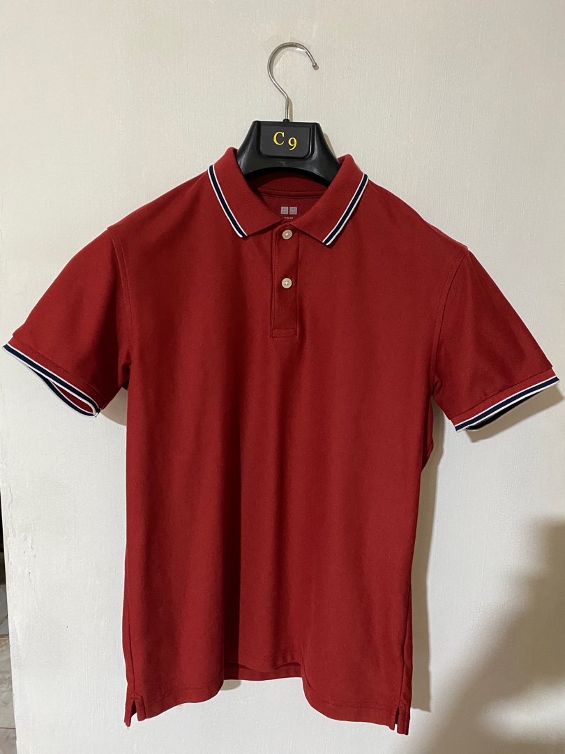 Uniqlo Pique Polo Shirt Slim fit, Men's Fashion, Tops & Sets, Tshirts ...